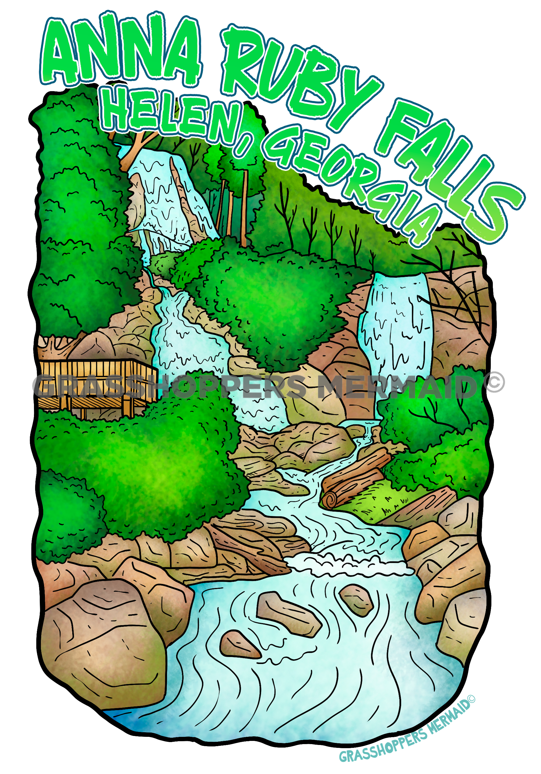 Anna Ruby Falls – Grasshopper's Mermaid