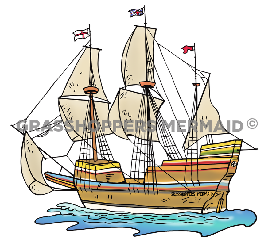 Mayflower Ship Clipart
